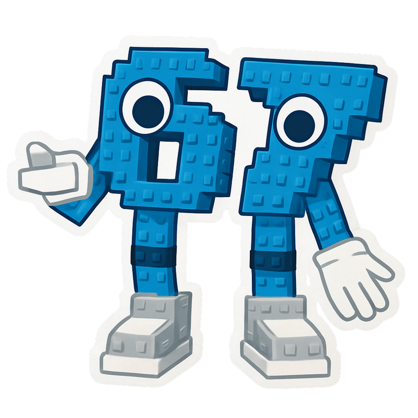 Six Seven Minecraft Character – Bottle Whopper